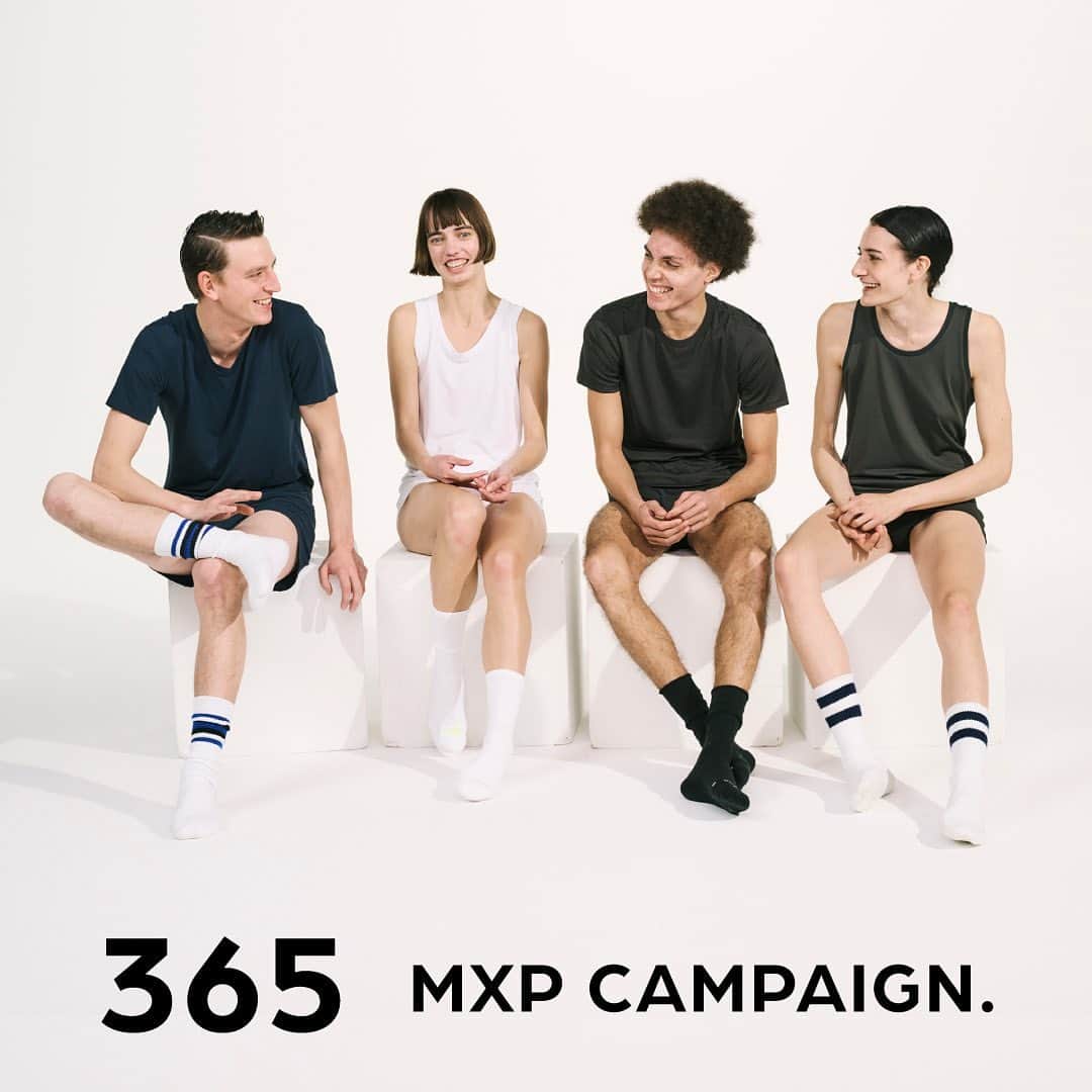 mxp_peopleさんのインスタグラム写真 - (mxp_peopleInstagram)「【まいにち着るもの、地球にやさしく🌍】 365 MXP CAMPAIGN. 新しい季節のスタートに ...