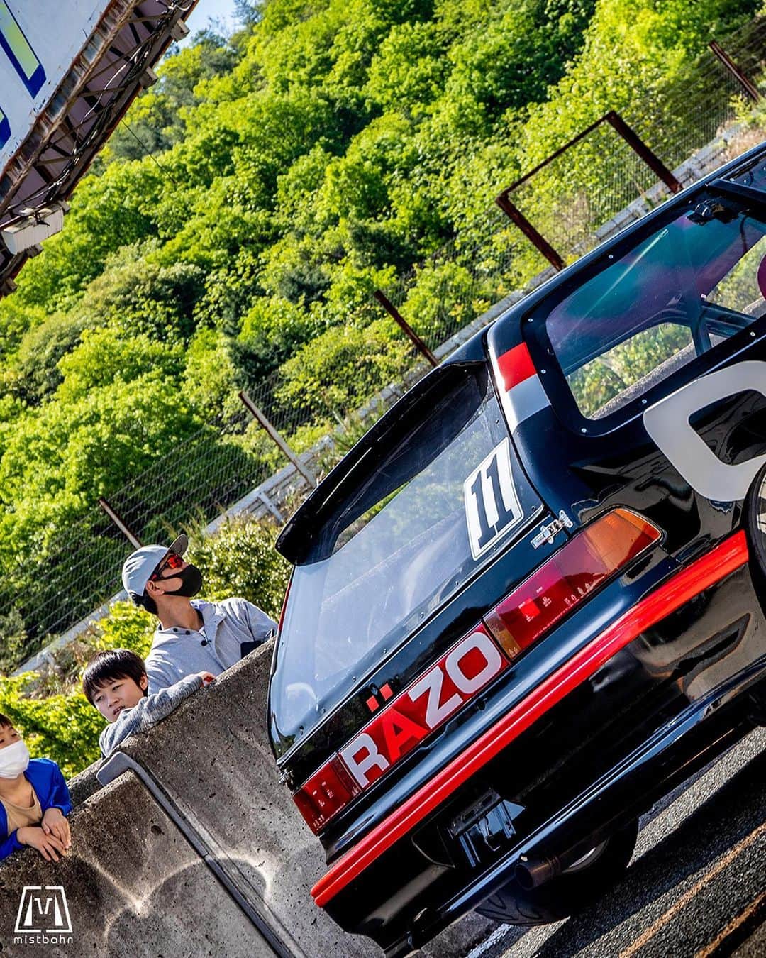 mistbahnさんのインスタグラム写真 - (mistbahnInstagram)「_ WHARP RACING ACROSS Honda ...