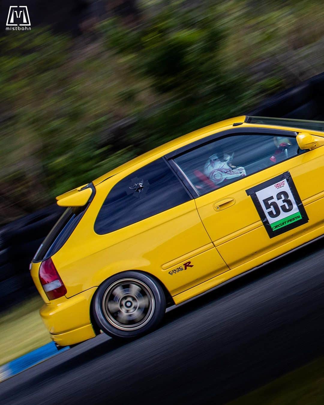 mistbahnさんのインスタグラム写真 - (mistbahnInstagram)「_ WHARP RACING Honda EK9 ...