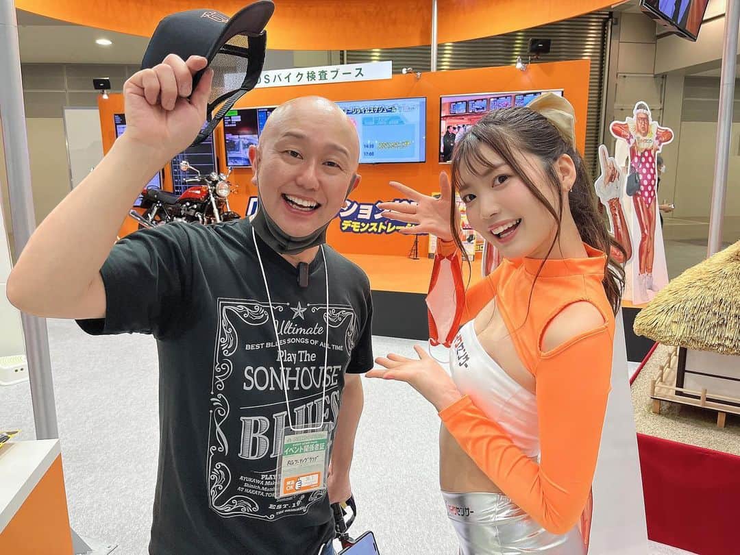 竹川由華さんのインスタグラム写真 - (竹川由華Instagram)「しもにーさんと久しぶりお会いできてすごく嬉しかったです ︎ 東京 ...