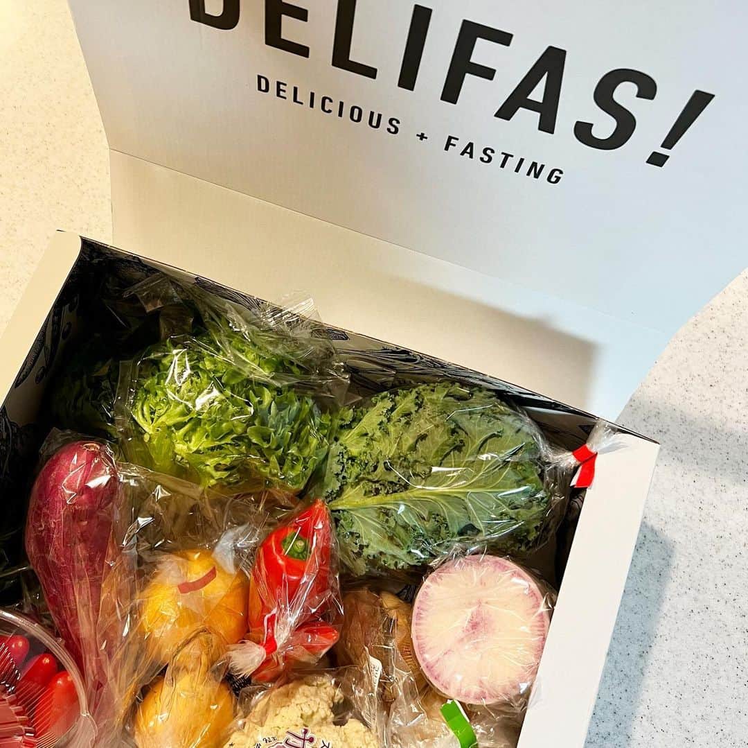 森山紗希さんのインスタグラム写真 - (森山紗希Instagram)「胃をリセットしたくてファスティングを😌 @delifas_ さんにお声がけいただき、お試しさせていただきました！ 以前酵素 ...