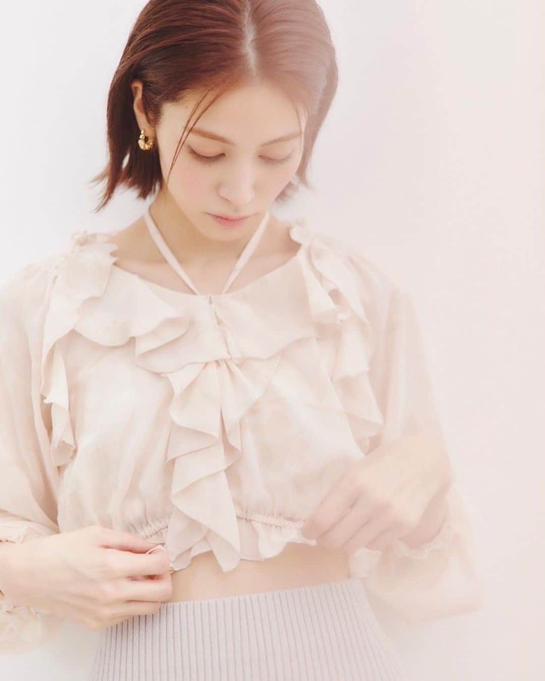 楓さんのインスタグラム写真 - (楓Instagram)「身体のラインが綺麗に見える ニットスカート🧶 @snidel_official #snidel」3月29日 13時14分 - kaede_