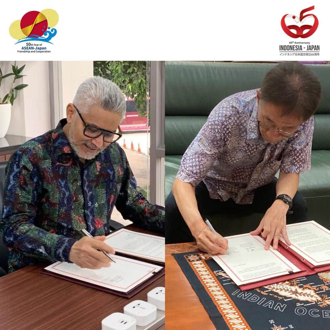 石井正文さんのインスタグラム写真 - (石井正文Instagram)「Pada tanggal 31 Maret, Bapak Tamura ...