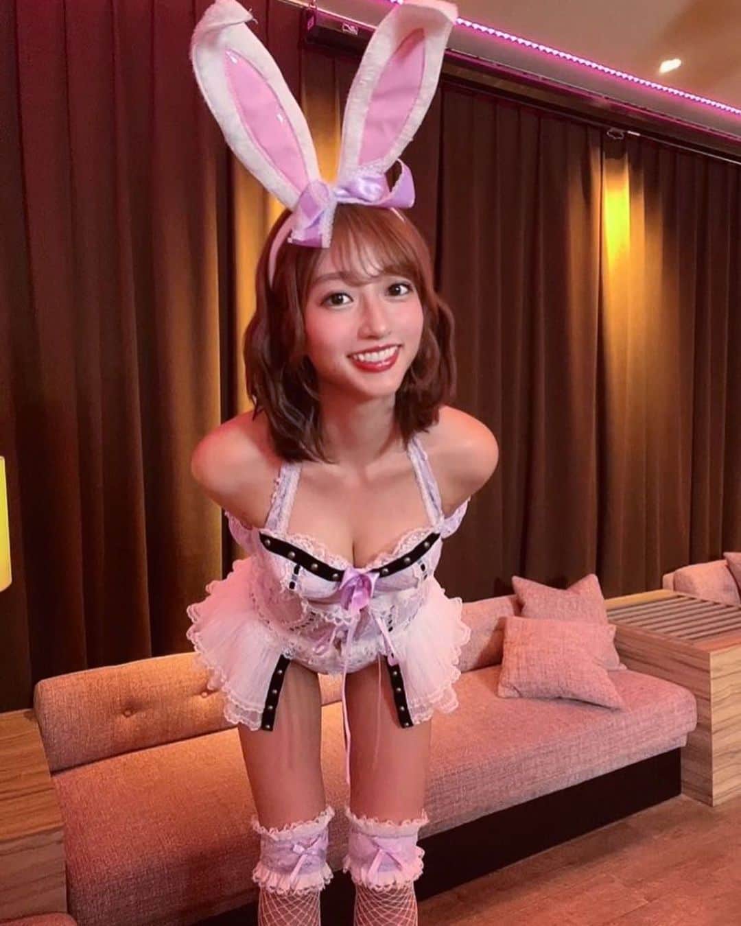 大貫彩香さんのインスタグラム写真 大貫彩香instagram 「バニー👯‍♀️⸝⋆︎ 大阪まで足を運んで下さった皆さん ありがとうござい