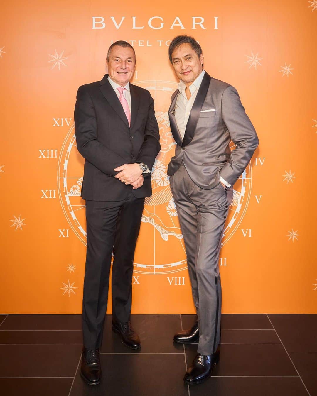 渡辺謙さんのインスタグラム写真 - (渡辺謙Instagram)「. ブルガリのCEO、Babin氏と。 時計は第44回日本アカデミーで最優秀 ...