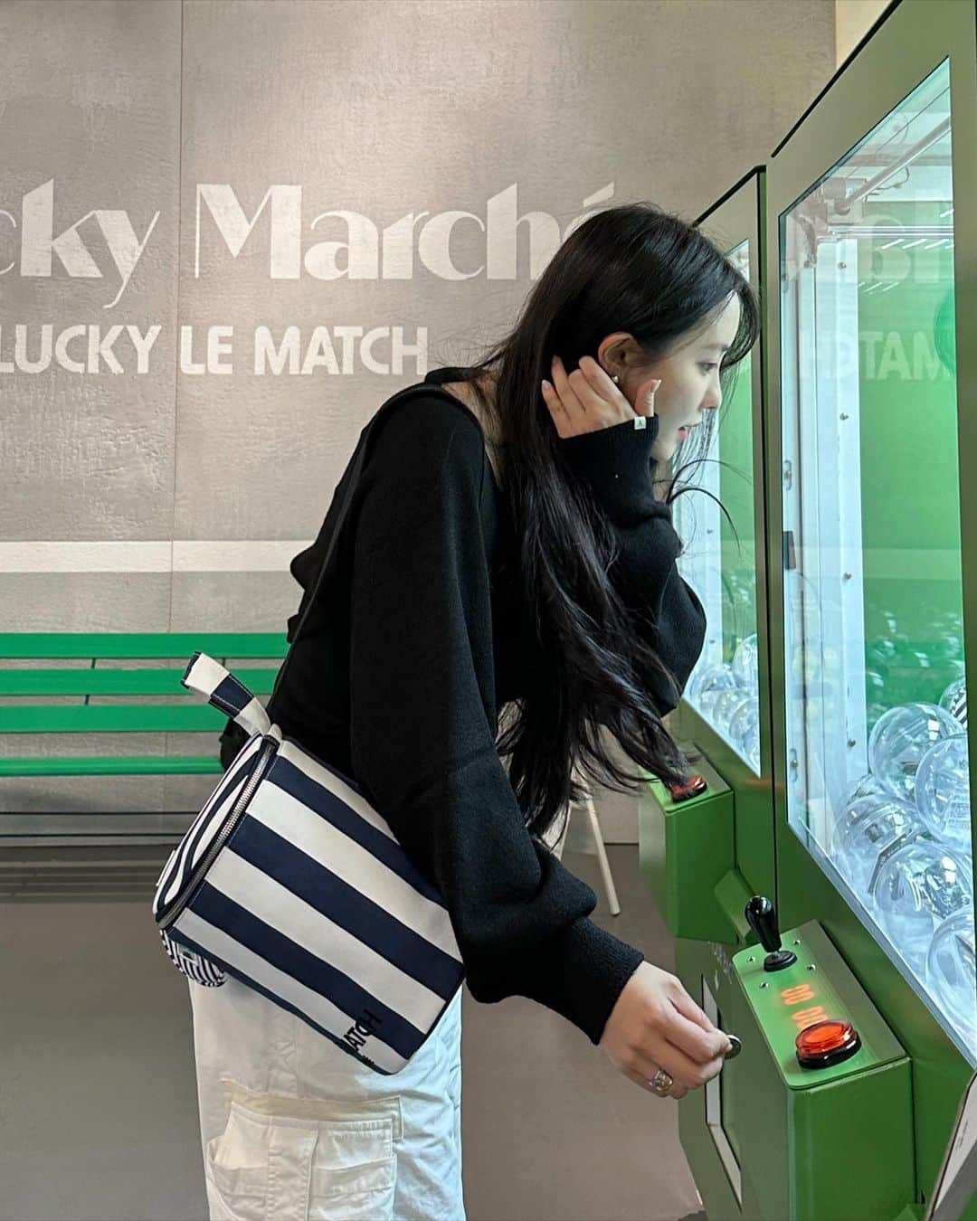 ヒョミン さんのインスタグラム写真 - (ヒョミン Instagram)「@luckymarche 🛒🎾🍀」4月8日 19時01分 ...