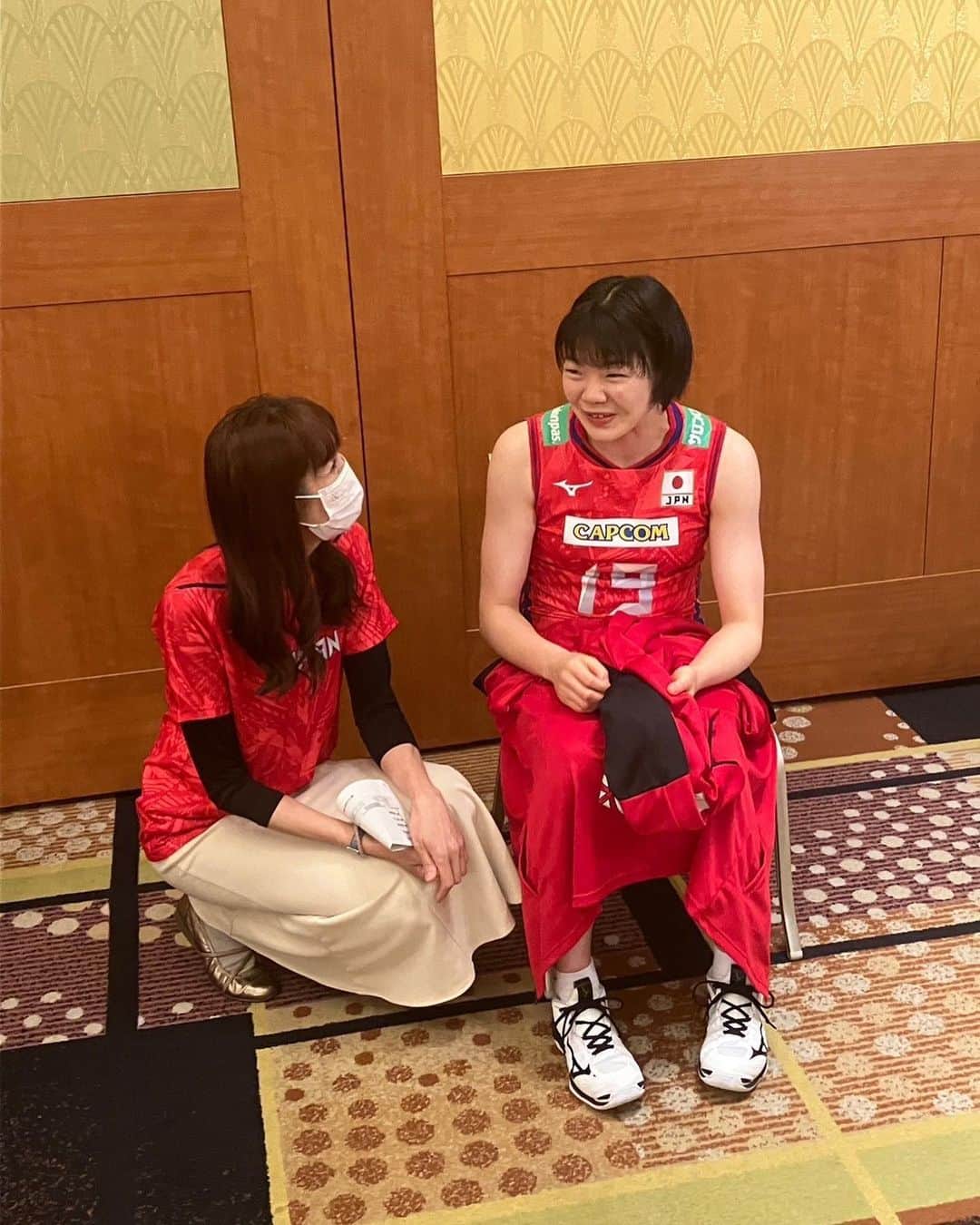 大林素子さんのインスタグラム写真 大林素子instagram「女子バレー始動！ 今日は、広報委員として司会🎙️ 古賀キャプテンが 4901