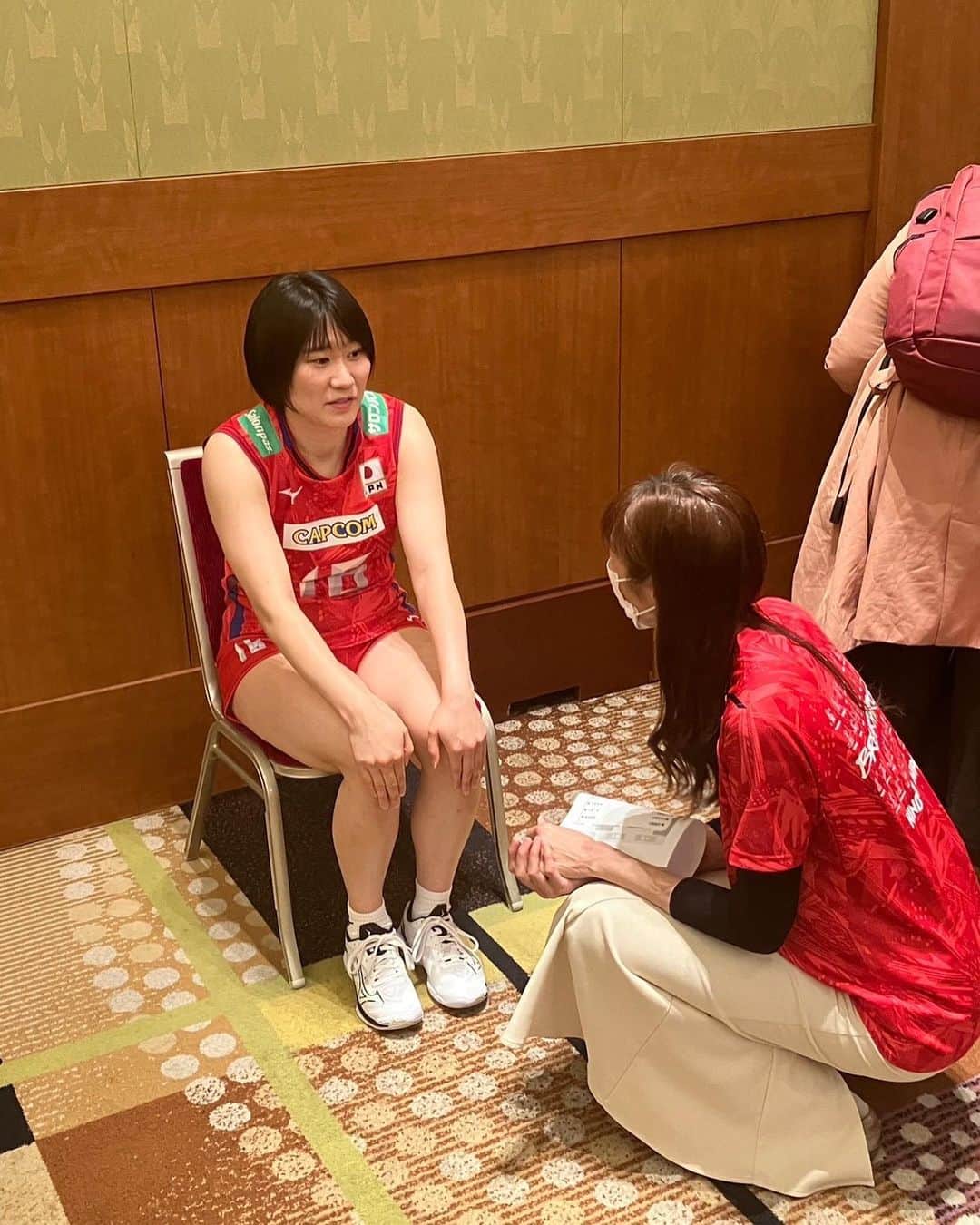 大林素子さんのインスタグラム写真 大林素子instagram「女子バレー始動！ 今日は、広報委員として司会🎙️ 古賀キャプテンが 0278