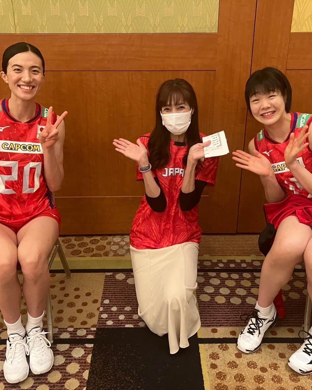 大林素子さんのインスタグラム写真 大林素子instagram「女子バレー始動！ 今日は、広報委員として司会🎙️ 古賀キャプテンが 7502