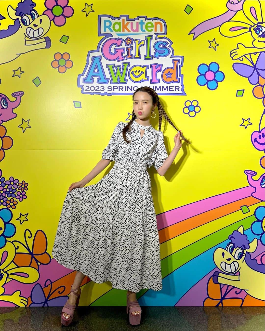 本田仁美さんのインスタグラム写真 本田仁美instagram 「 🌼rakuten Girlsaward 2023 S S🌼 1年ぶり
