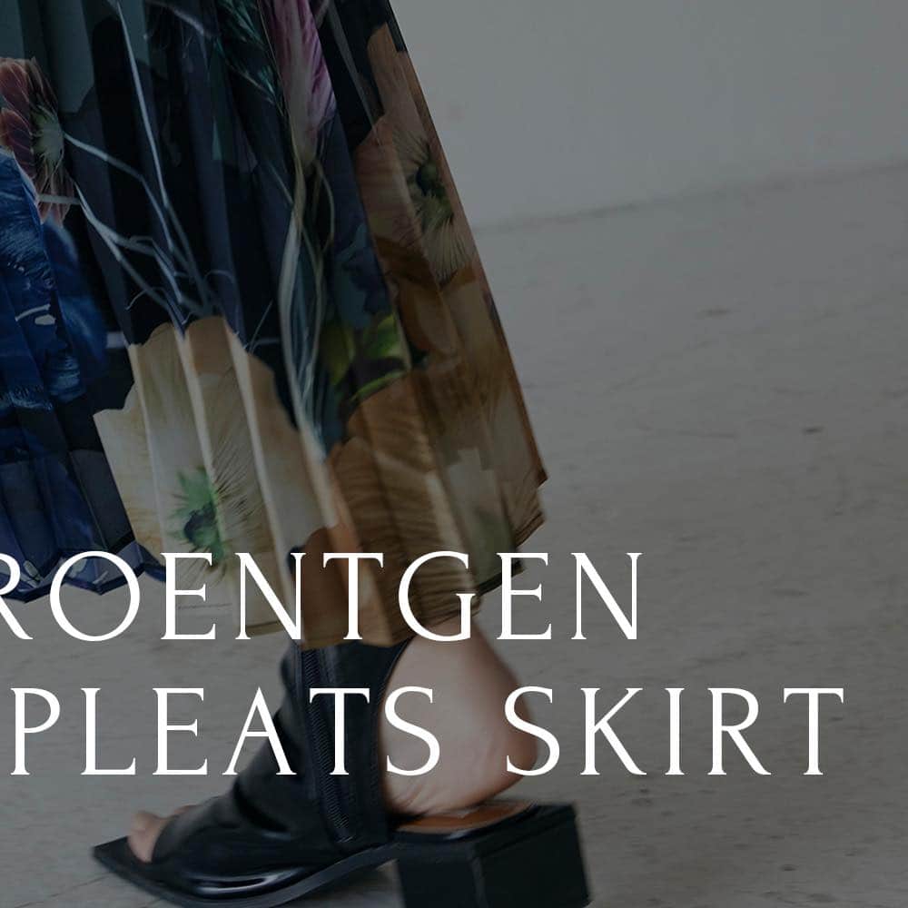 Ameri vintageさんのインスタグラム写真 - (Ameri vintageInstagram)「「ROENTGEN FLOWER」＝「レントゲン」「花柄」 がテーマなレディモードな ...