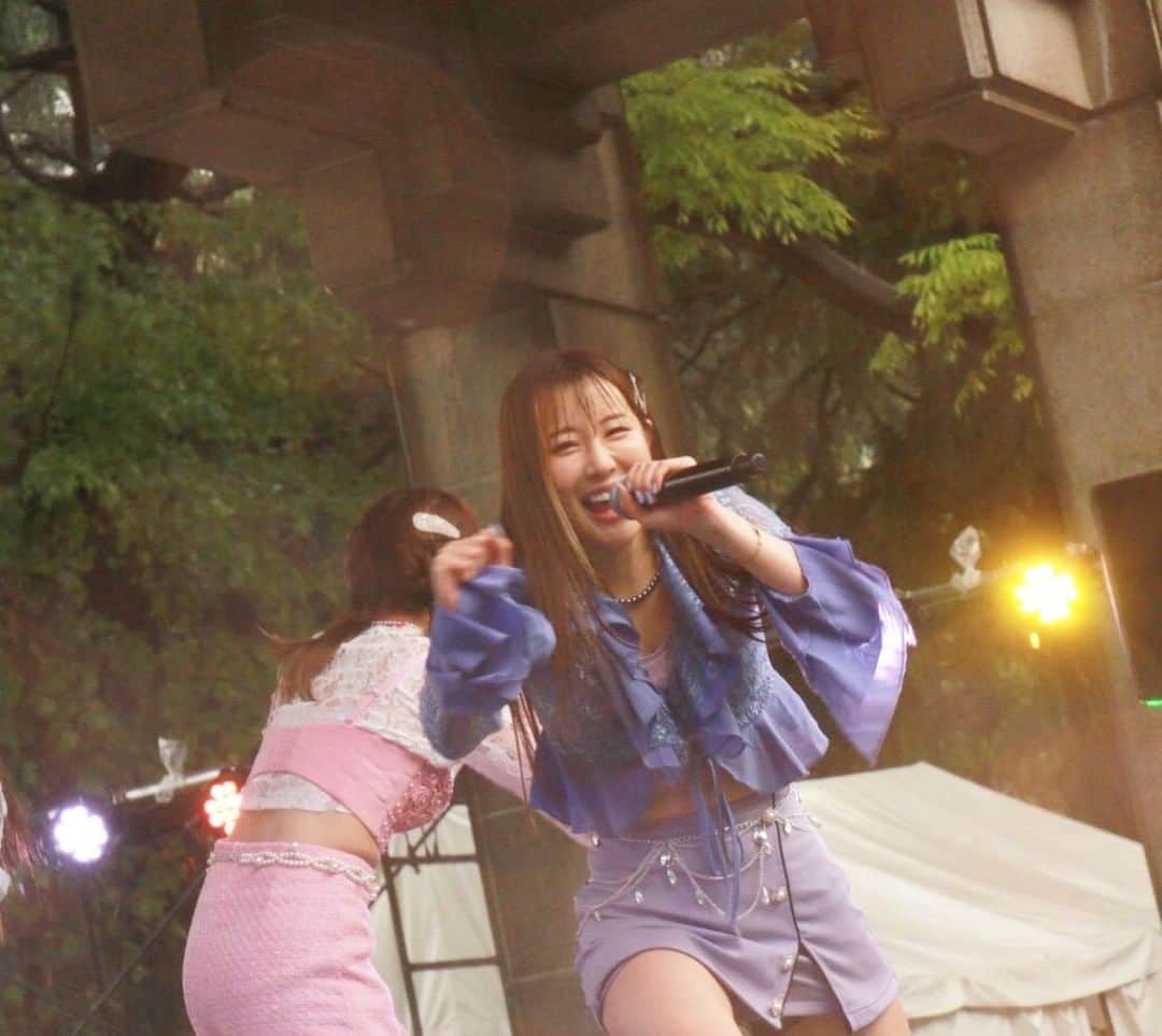 LUNAさんのインスタグラム写真 - (LUNAInstagram)「日比谷小音楽堂野外ワンマン、大雨の一生に残るLIVEでした☔️😌 いつも ...