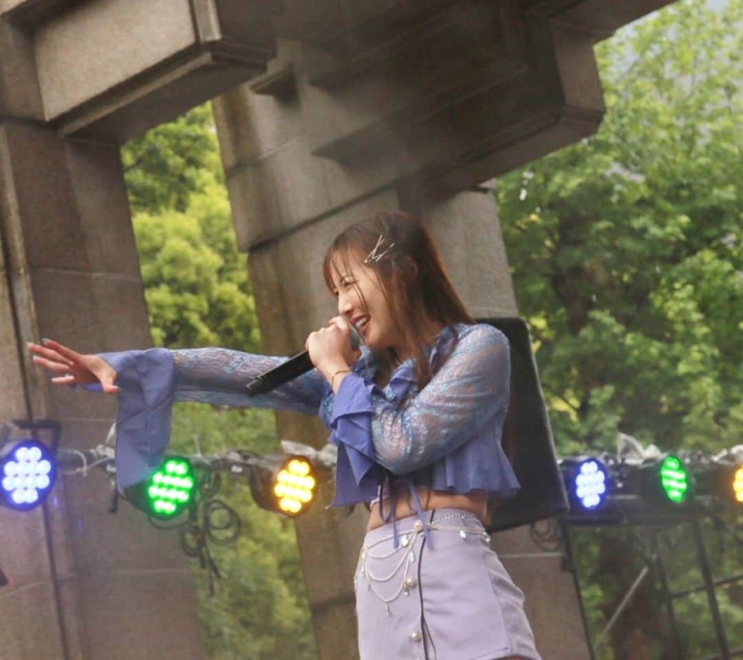 LUNAさんのインスタグラム写真 - (LUNAInstagram)「日比谷小音楽堂野外ワンマン、大雨の一生に残るLIVEでした☔️😌 いつも ...