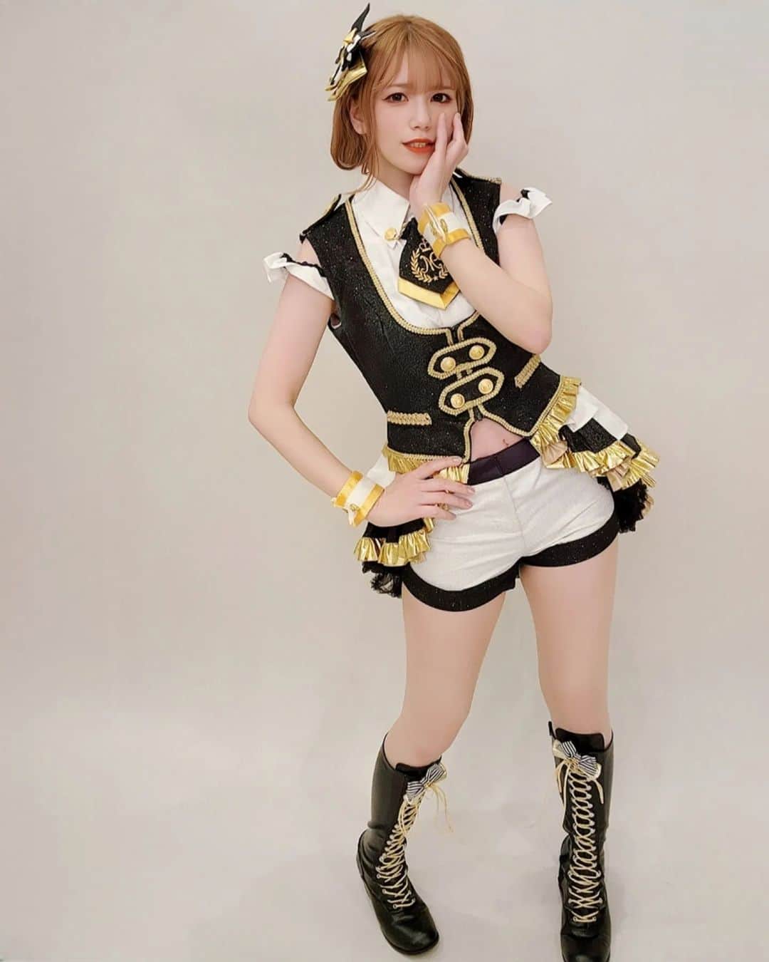 Machicoさんのインスタグラム写真 - (MachicoInstagram)「C ミリオンパンフ📖 私は3rd衣装『パルフェ・ノワール』を ...