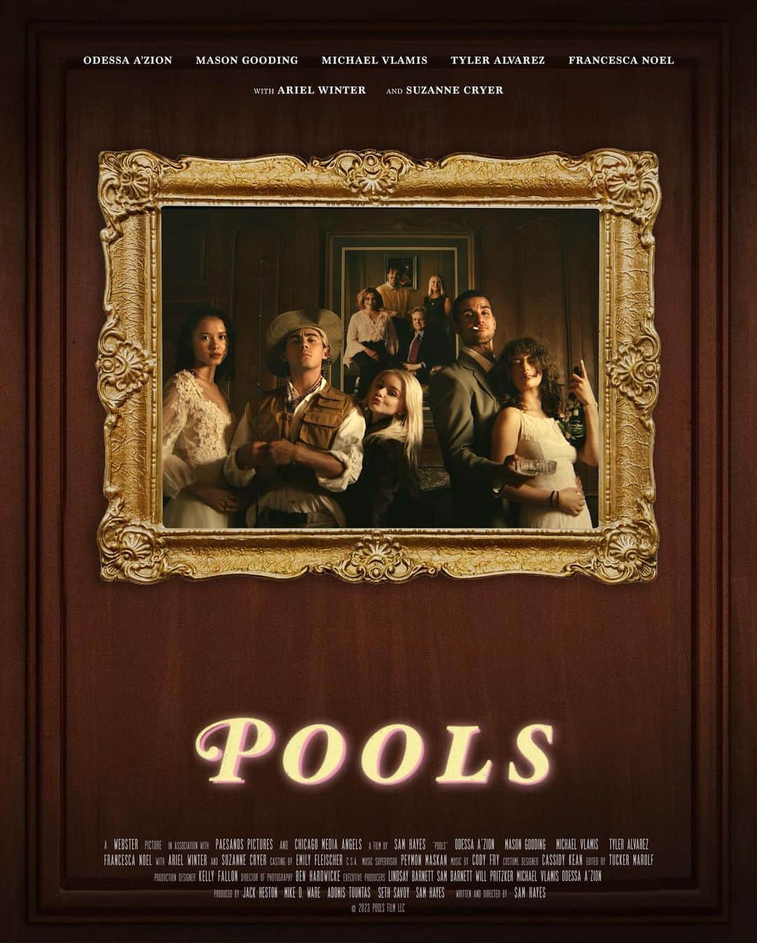 アリエル・ウィンターさんのインスタグラム写真 - (アリエル・ウィンターInstagram)「 hot squad, cool pool summer @poolsmovie 」4月15日 5 ...