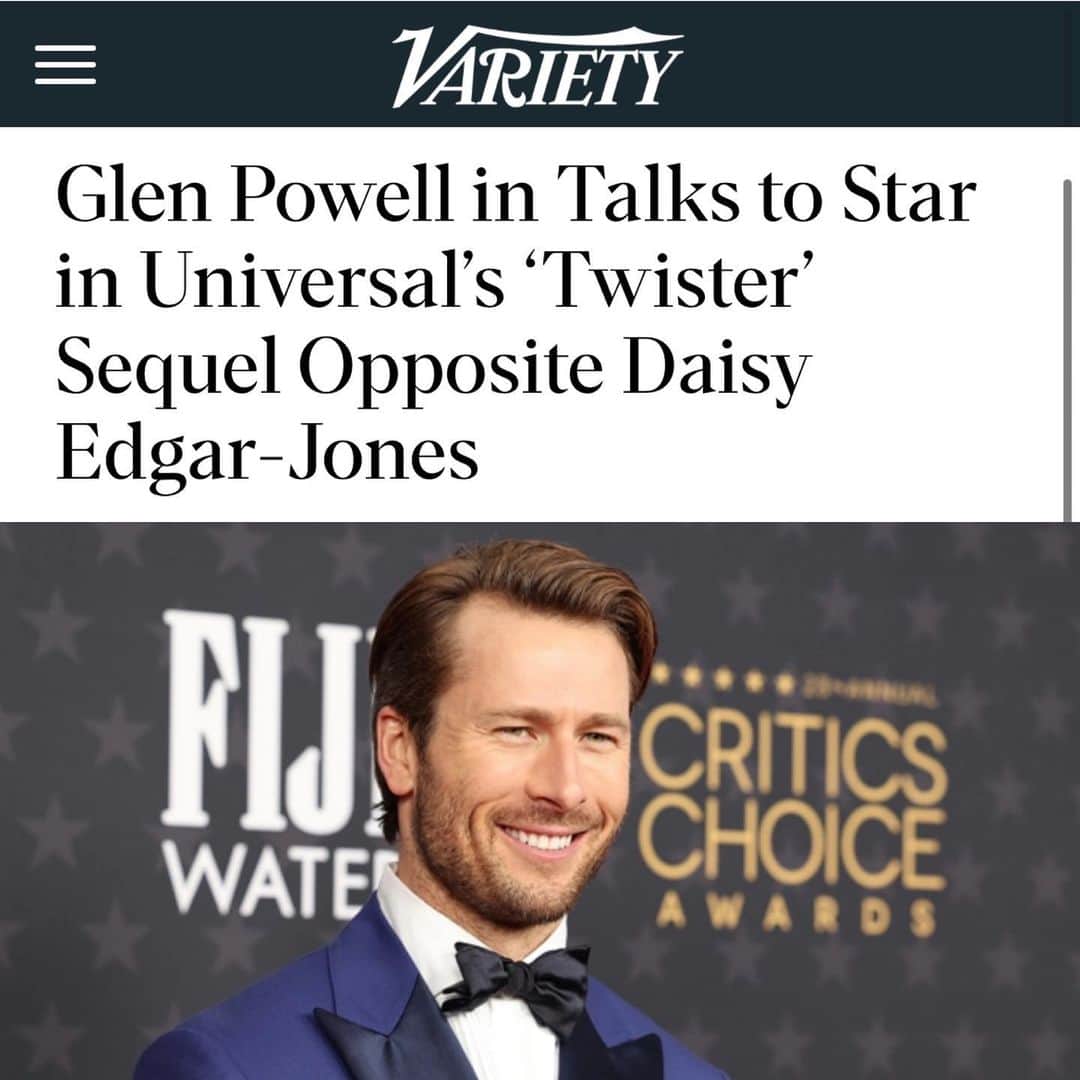 グレン・パウエルさんのインスタグラム グレン・パウエル Glenpowell