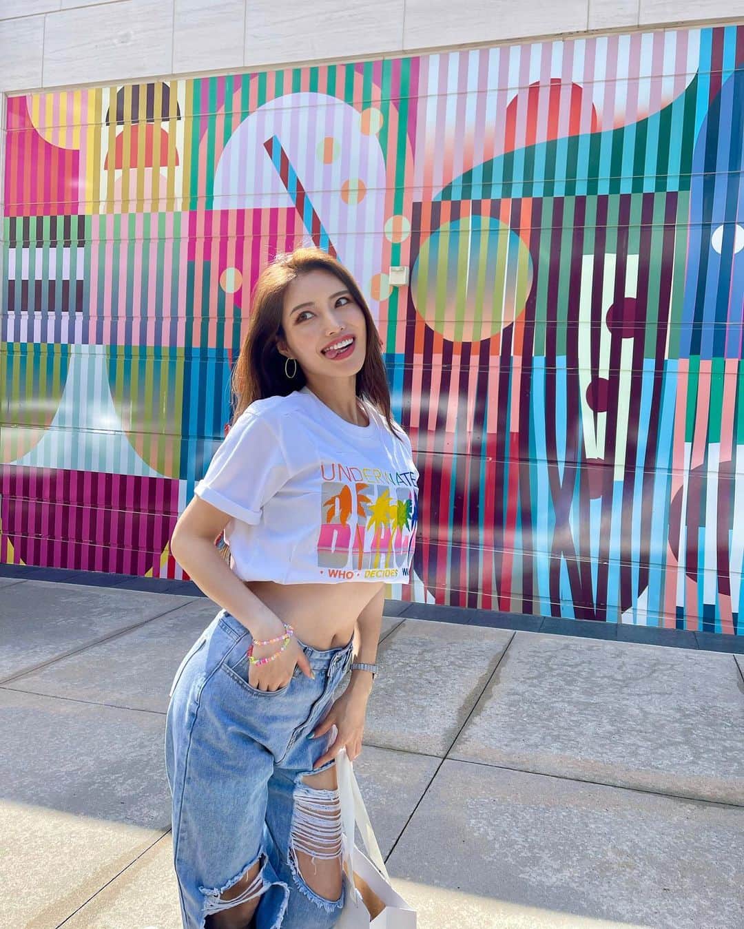 MIKAさんのインスタグラム写真 - (MIKAInstagram)「☀️🌈🥳💚💖 ⠀」4月15日 23時22分 - cjd_mika
