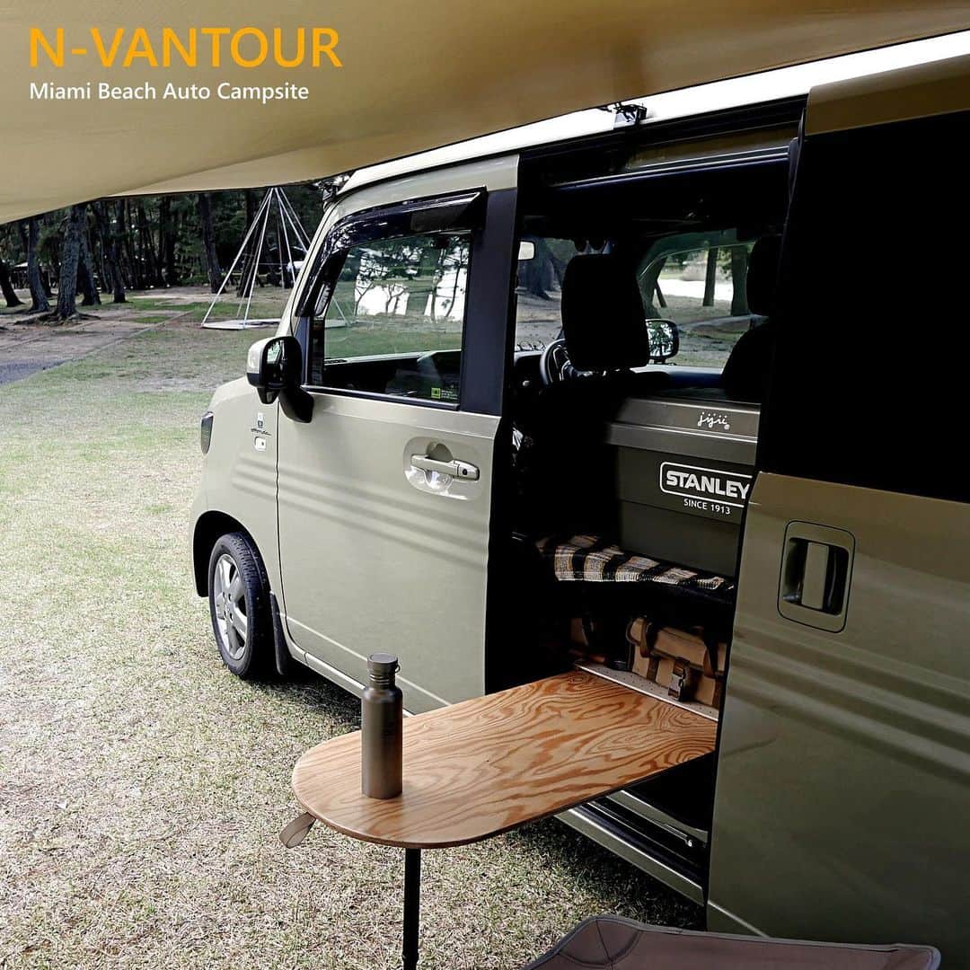 winpy-jijiiさんのインスタグラム写真 - (winpy-jijiiInstagram)「もう〜重たいテーブルは持って行かなくていい、おまけに後ろにもスライドテーブルが有る、これで普段 ...