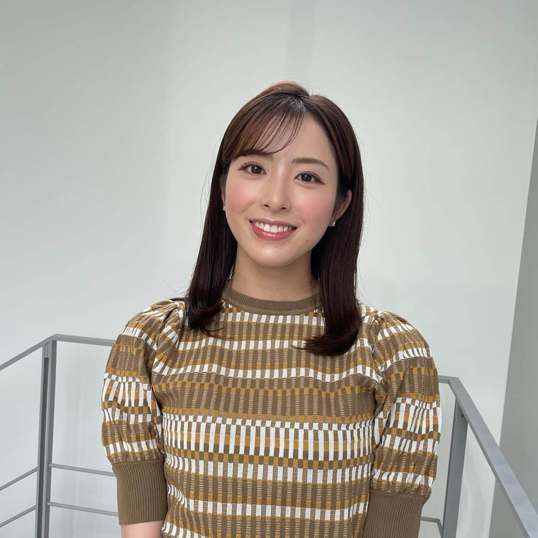 田原萌々さんのインスタグラム写真 - (田原萌々Instagram)「. 4/6 jﾁｬﾝ 衣装🤎 @murua_official #テレビ ...