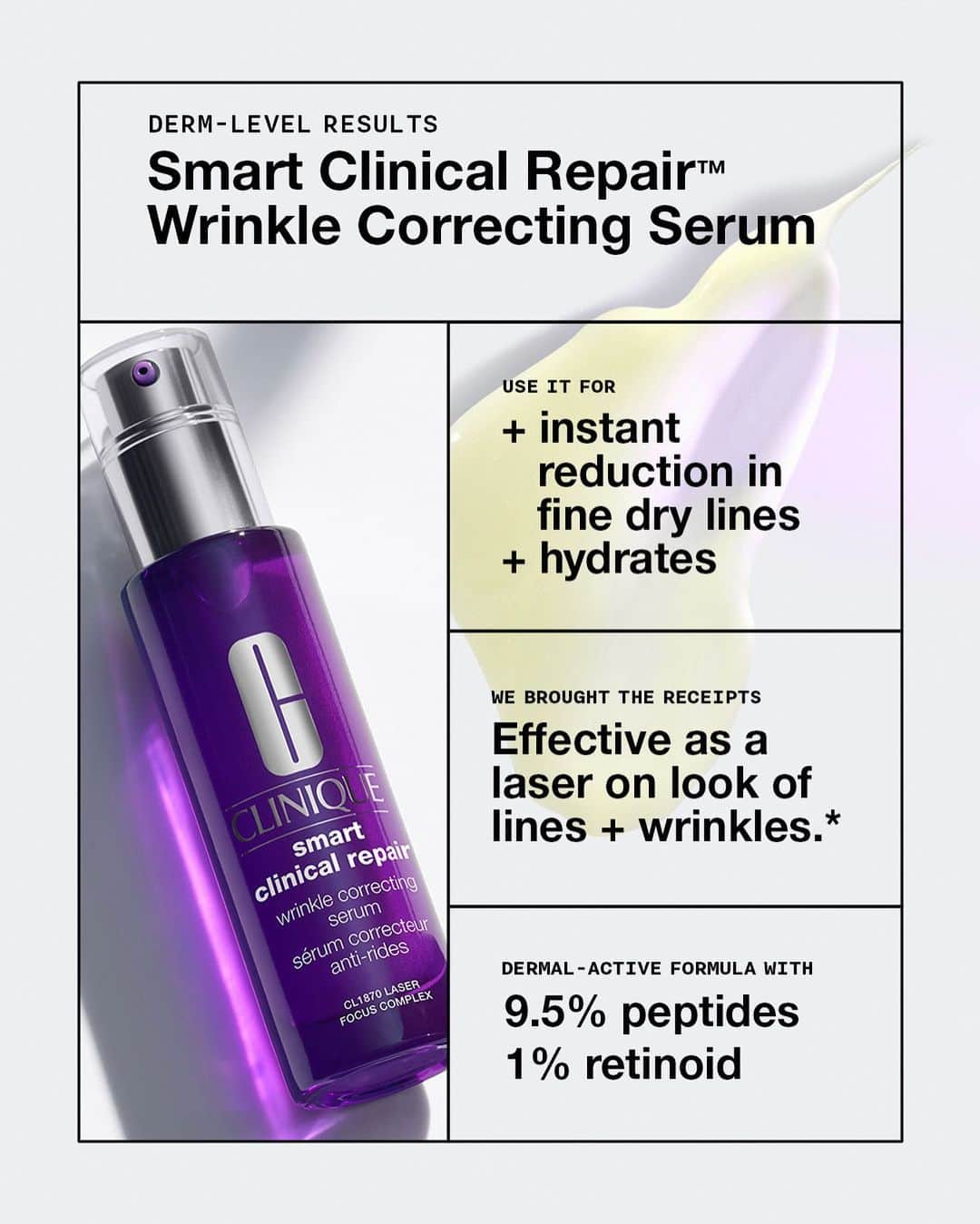 クリニークさんのインスタグラム写真 - (クリニークInstagram)「Derm-level results, now on call. 💜 ...