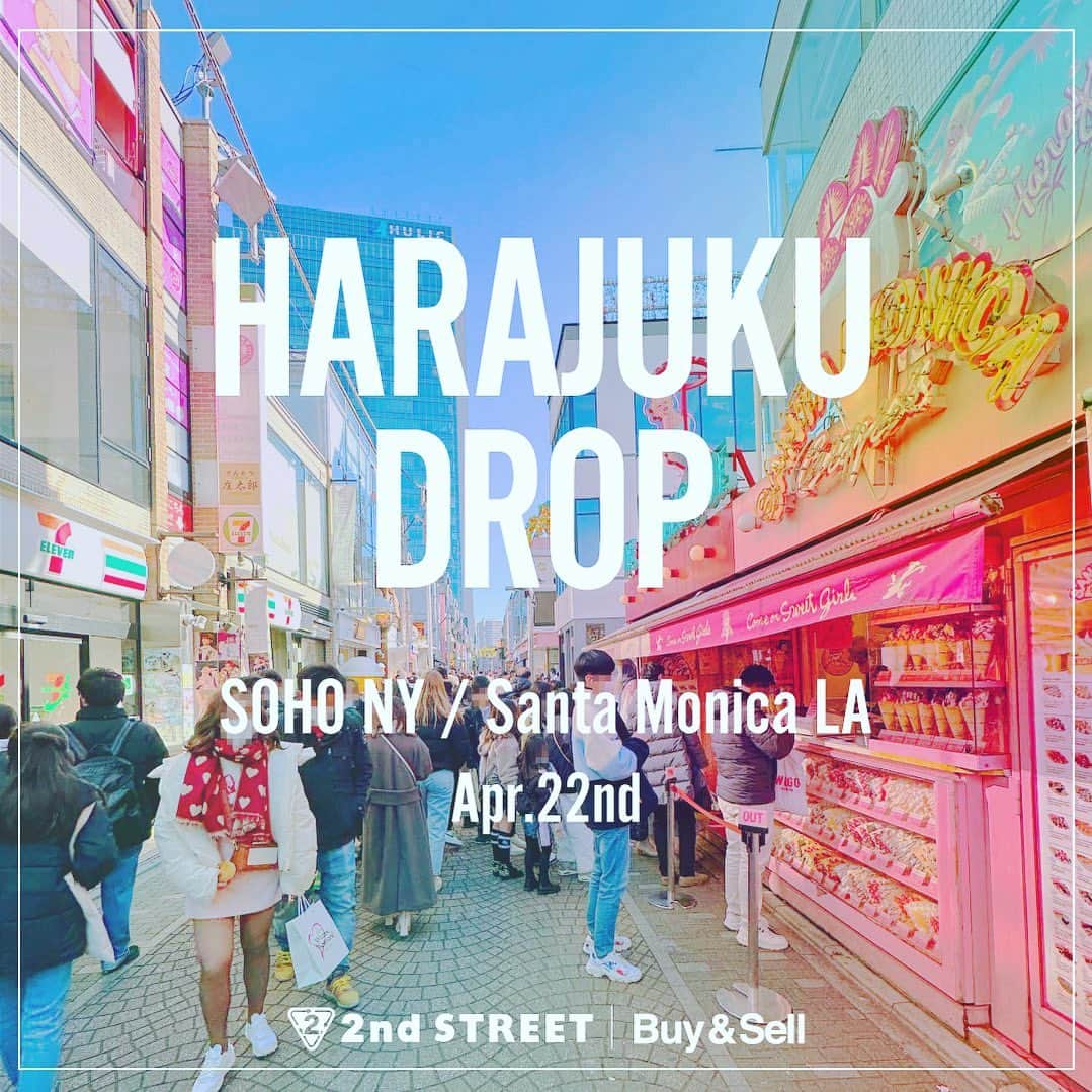 2nd STREET USAさんのインスタグラム写真 - (2nd STREET USAInstagram)「Harajyuku Drop ...