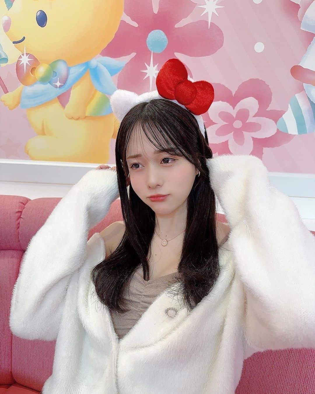 ぷうたんさんのインスタグラム写真 - (ぷうたんInstagram)「Kitty 🎀☁🩷」4月24日 20時31分 - puutan_318