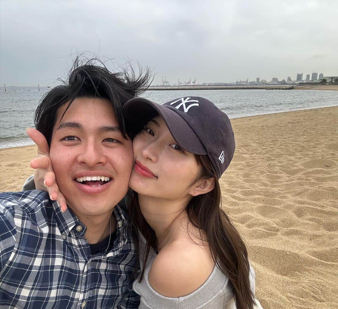 華金カップルさんのインスタグラム写真 - (華金カップルInstagram)「恋人としての最後の1日vlog👫🏻🤍 曇りやったけど、思い出の ...