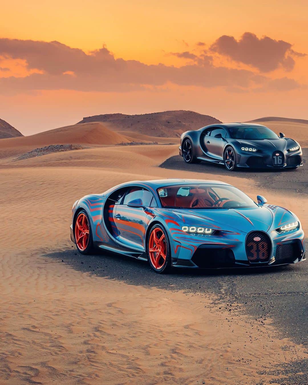 ブガッティさんのインスタグラム写真 - (ブガッティInstagram)「There is Matt Blue Royal Carbon ...