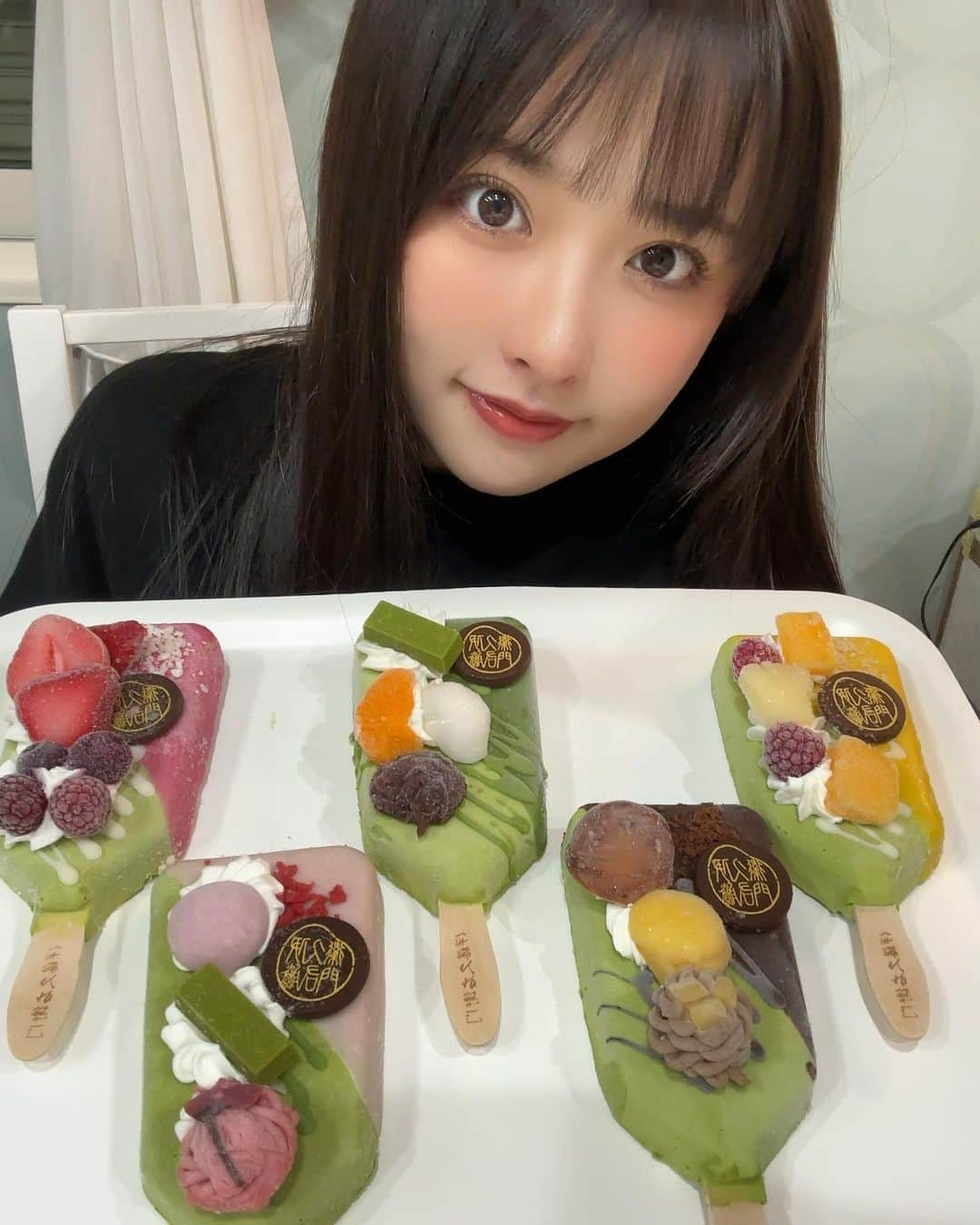 りりさんのインスタグラム写真 りりinstagram 「美味しかった‪🫶🏻‎美味しすぎた‪🫶🏻‎🩷 りりはどれを食べたでしょう！🩷