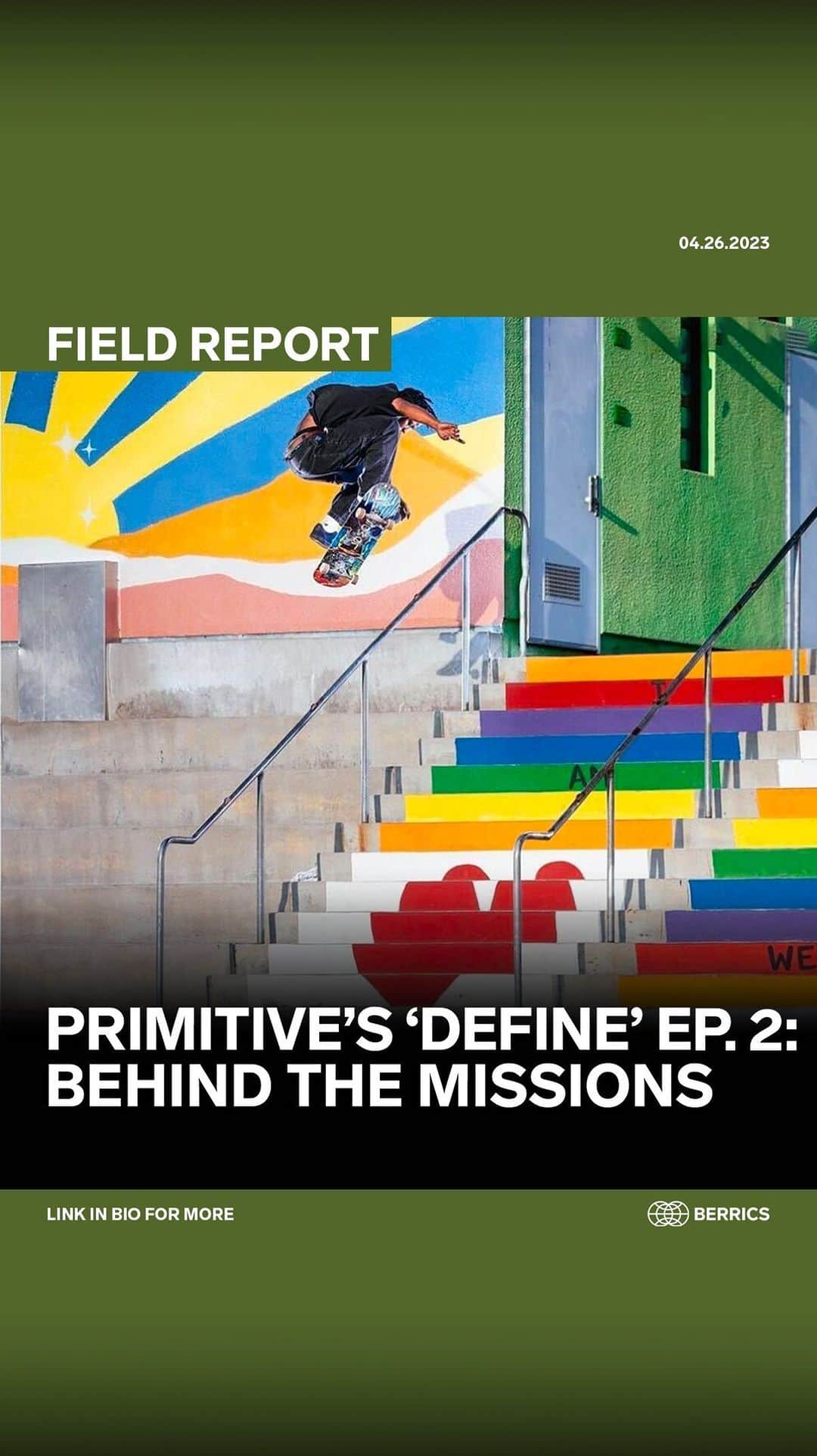The Berricsさんのインスタグラム動画 - (The BerricsInstagram)「@primitiveskate ...
