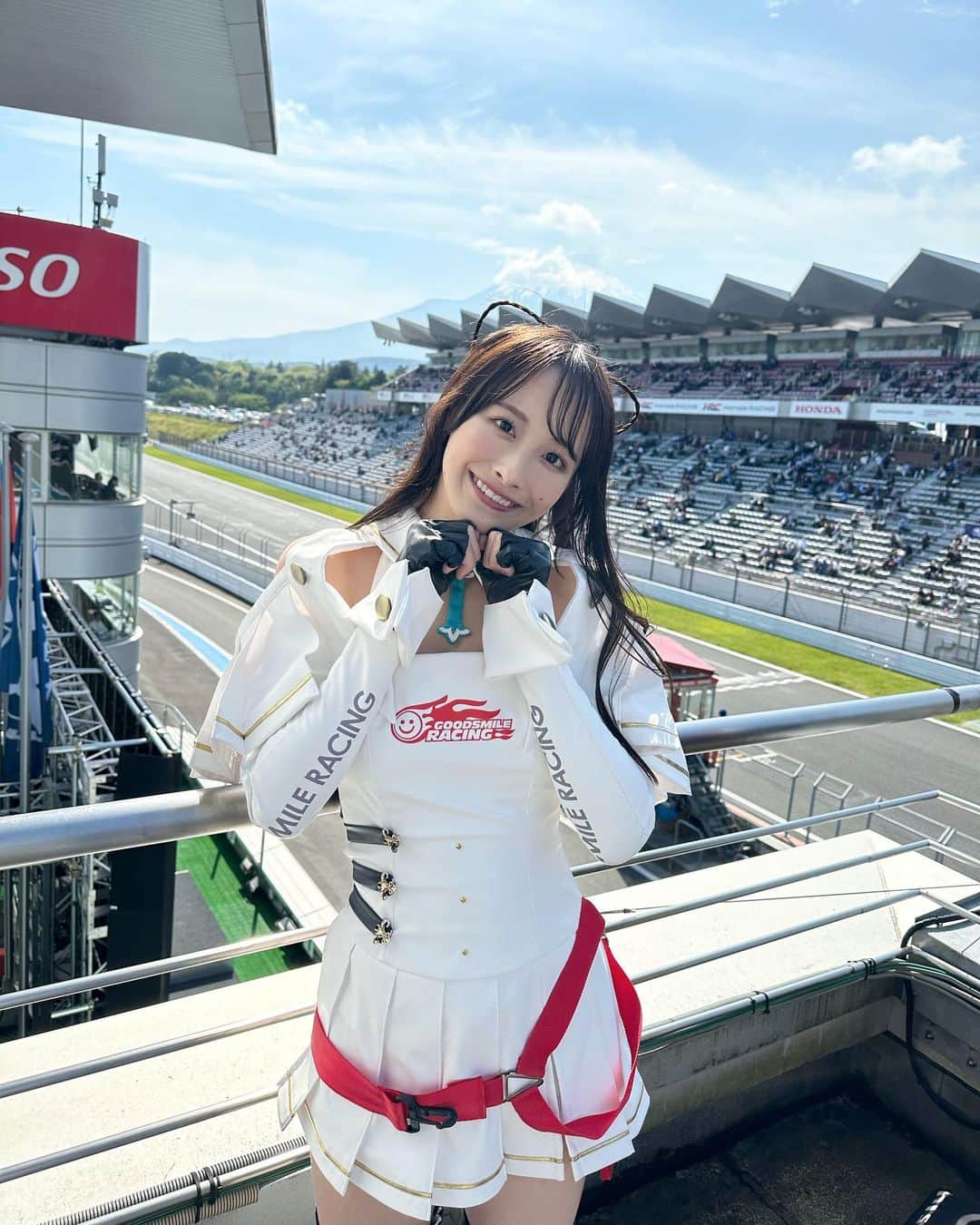 谷川奈々穂さんのインスタグラム写真 - (谷川奈々穂Instagram)「SUPER GT Rd2 FUJI 予選🩵 4号車は、Q2、3番手 ...