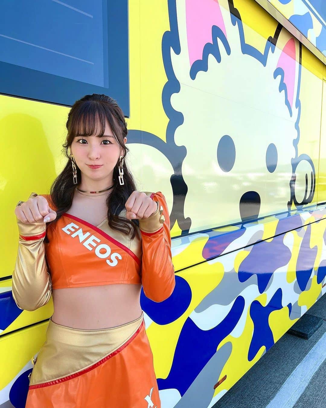 安田七奈さんのインスタグラム写真 - (安田七奈Instagram)「SUPEPGT 第2戦🗻 TGR TEAM ENEOS ROOKIEの 応援ありがとうございました👍‼︎ 明日の決勝は 4 ...