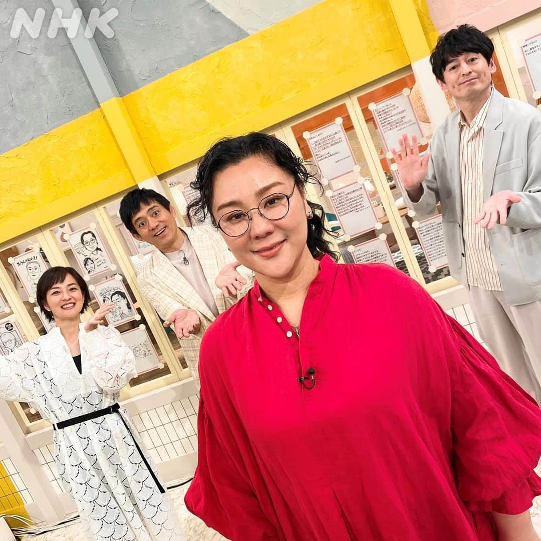 あさイチさんのインスタグラム写真 - (あさイチInstagram)「鈴木です。 今日のゲストはジェーン•スーさん 大吉さんがその魅力を「感情 ...