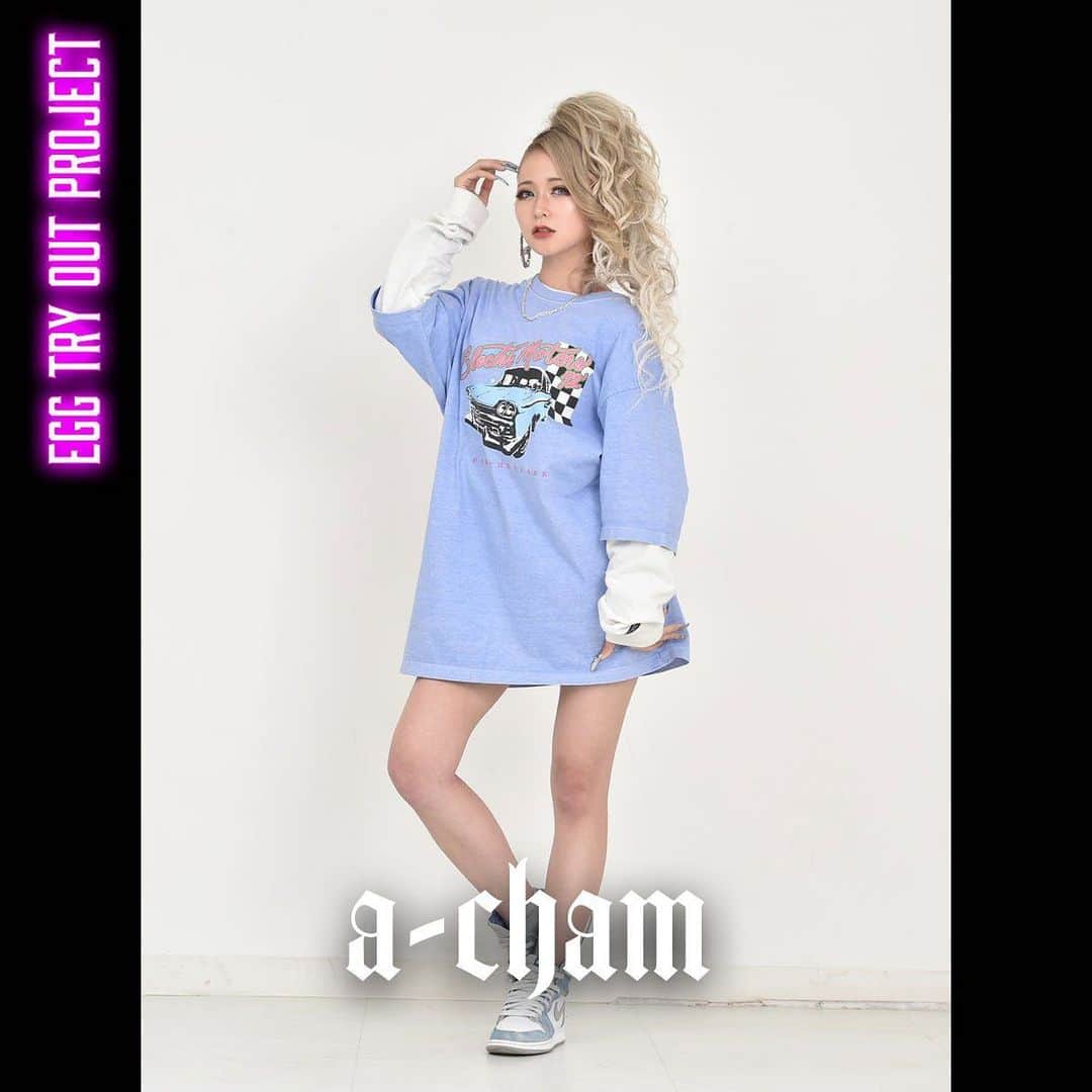 egg公式さんのインスタグラム写真 - (egg公式Instagram)「🔥egg TRY OUT PROJECT参加者紹介 ⑤ 🌈ひなちゃろす @___hinaaaa.22 🌈あーちゃむ ...