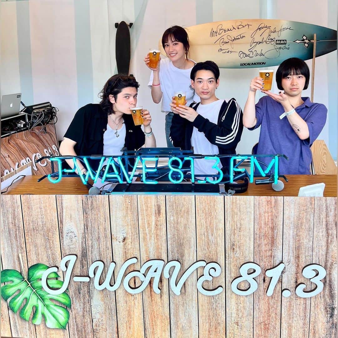 J-WAVEさんのインスタグラム写真 - (J-WAVEInstagram)「公開収録の模様をOA！ 先日開催された 『GREENROOM FESTIVAL'23』 J-WAVEはラジオブース ...