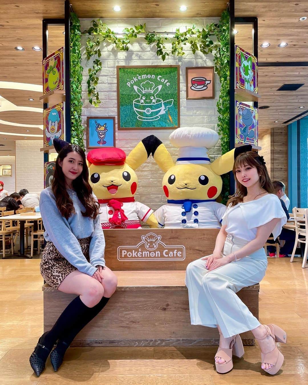Rieさんのインスタグラム写真 Rieinstagram 「 ☕️☕️☕️ ・ 4年振りのポケモンカフェ🍽️ かわいすぎた😍⚡️