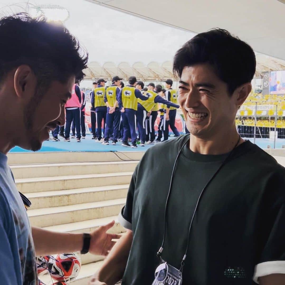 田中裕介さんのインスタグラム写真 - (田中裕介Instagram)「【川崎Out Breakers】 5/28（日） 等々力陸上競技場にて開催された 川崎フロンターレvs柏レイソル戦にてOB ...