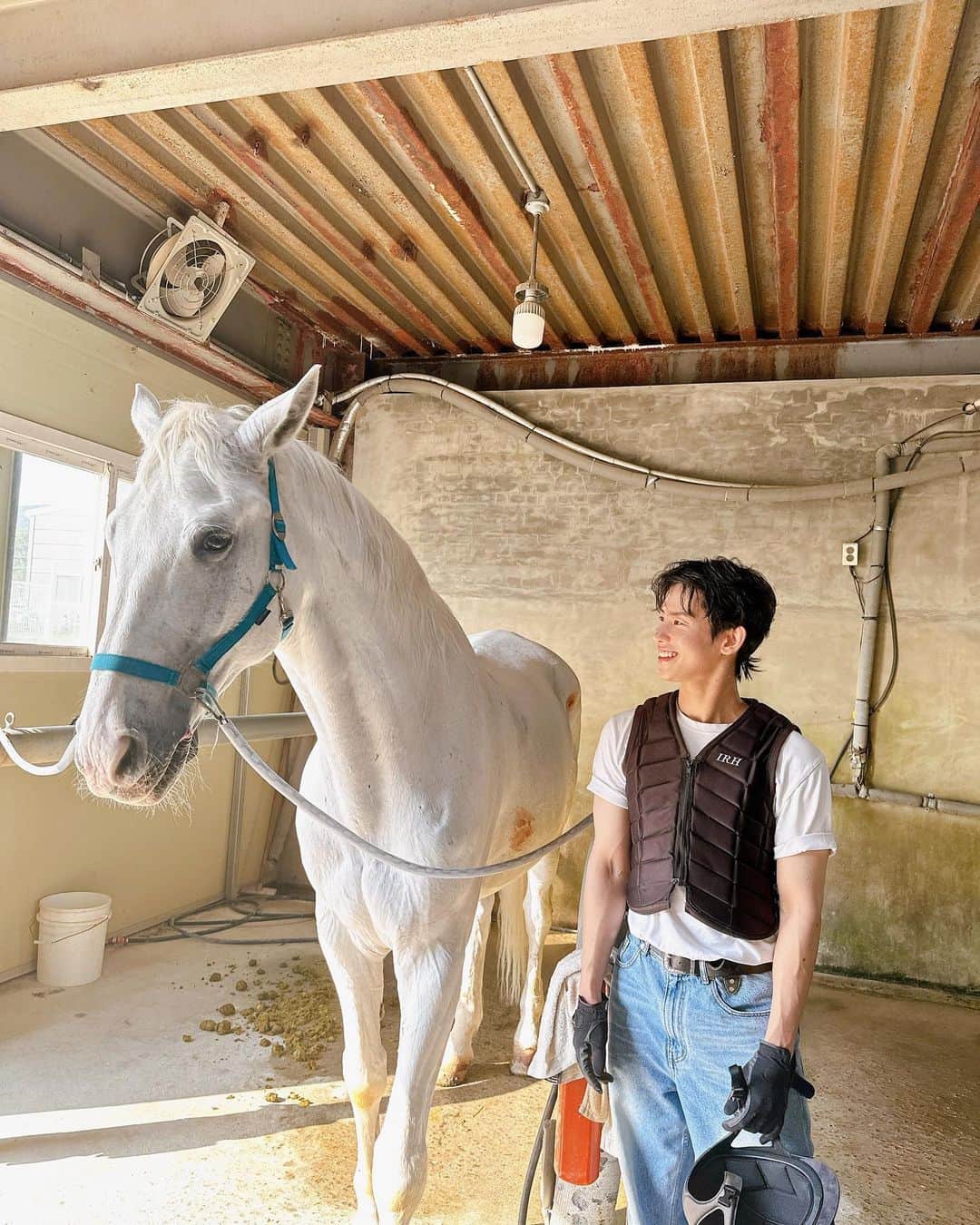 コ・ホジョンさんのインスタグラム写真 - (コ・ホジョンInstagram)「보니 고생했어☺️ #세인트이콰인승마클럽」5月31日 17時 ...