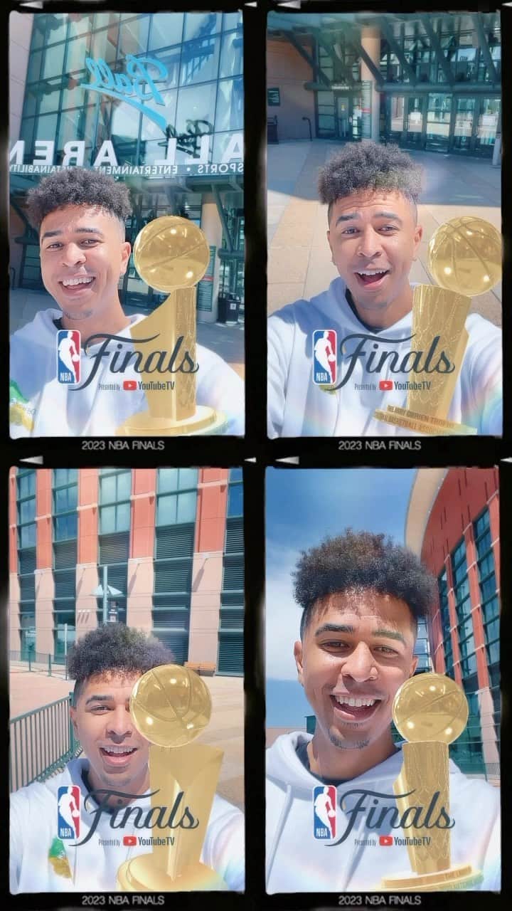 NBAさんのインスタグラム動画 - (NBAInstagram)「@iamkrislondon in our NBA Finals Photo ...