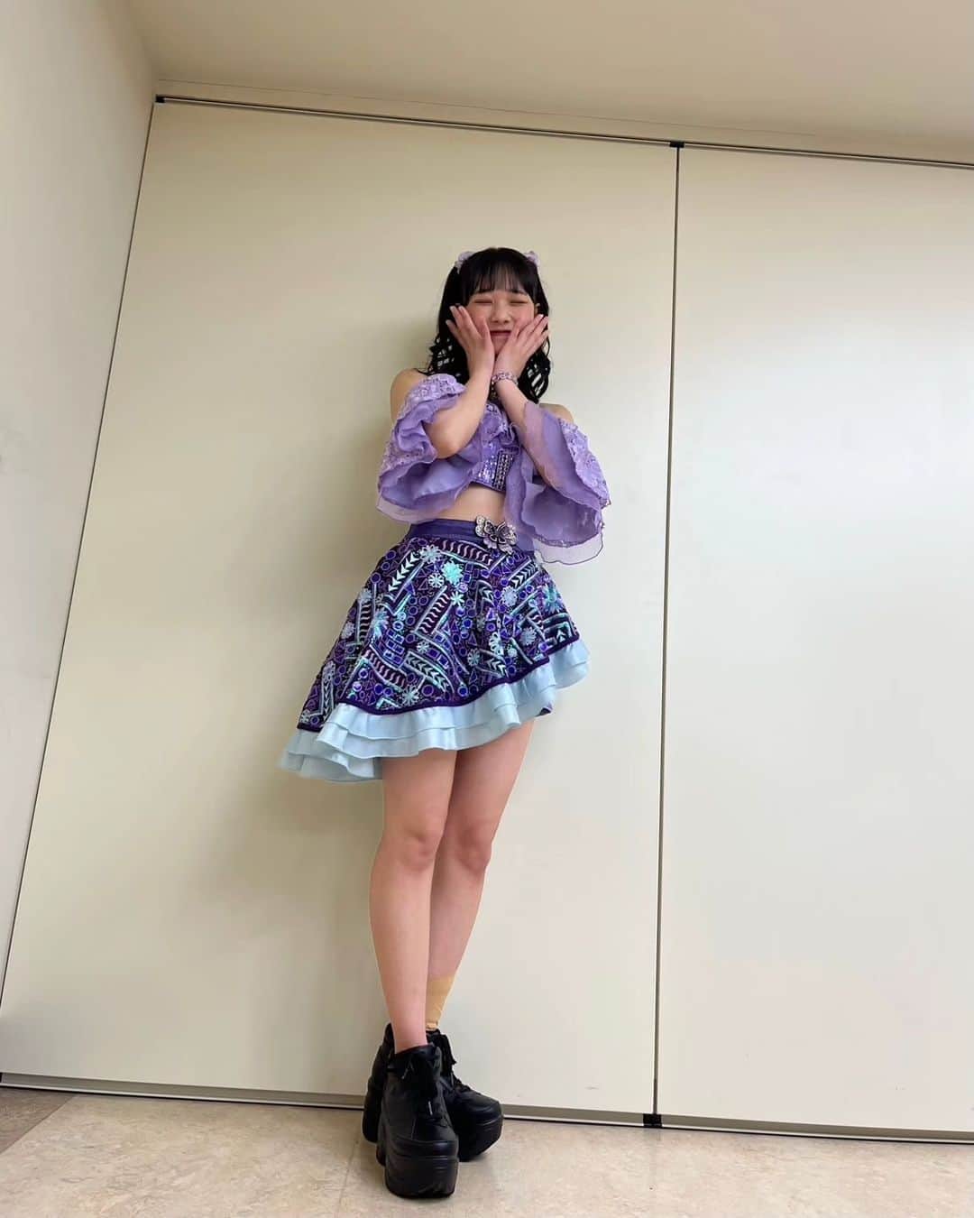 Juice Juiceさんのインスタグラム写真 Juice Juiceinstagram 「新衣装かわいいでしょ〜！！ お気に入りです💜