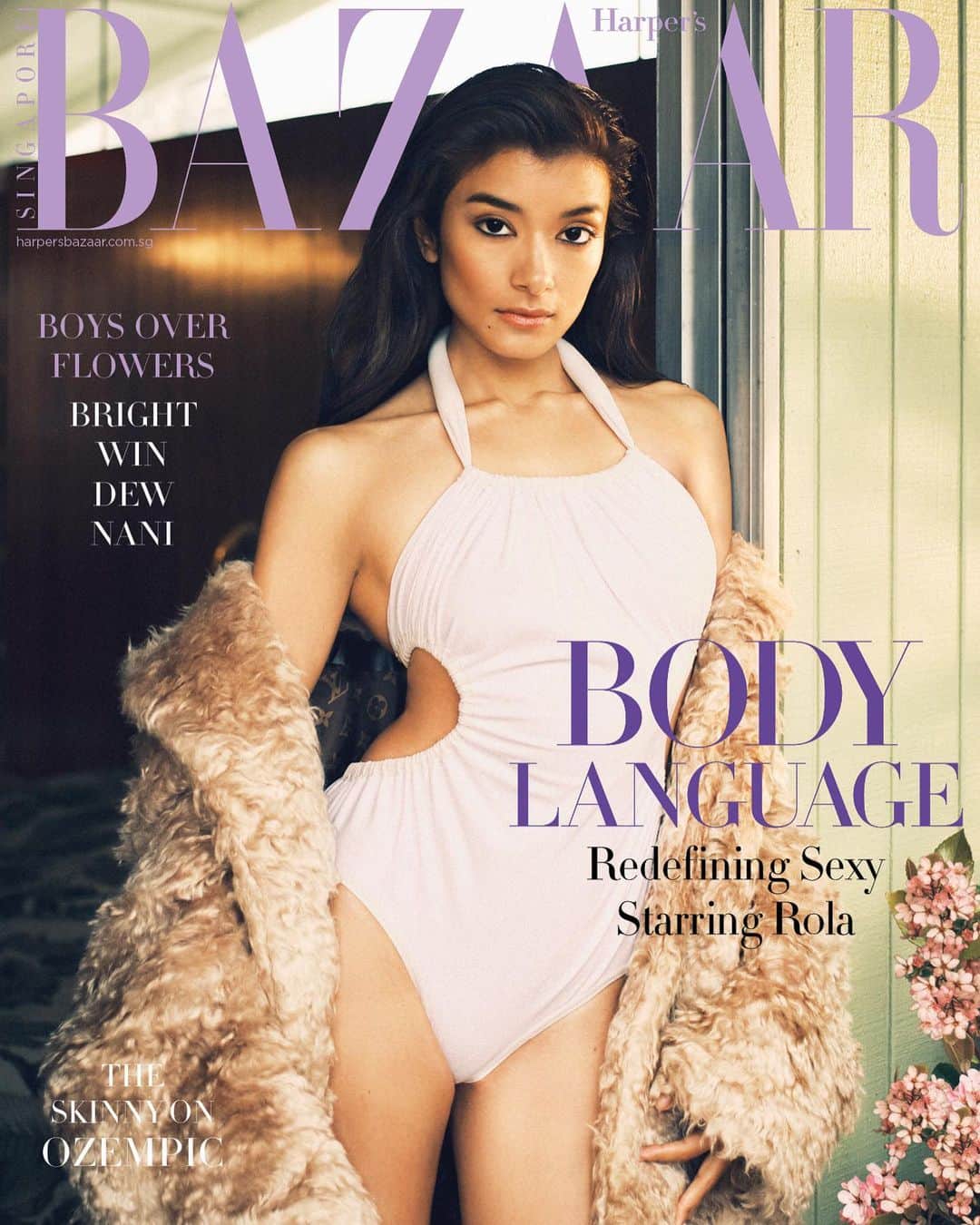 ローラさんのインスタグラム写真 ローラinstagram 「harpers Bazaar Singapore🤍 Magazine