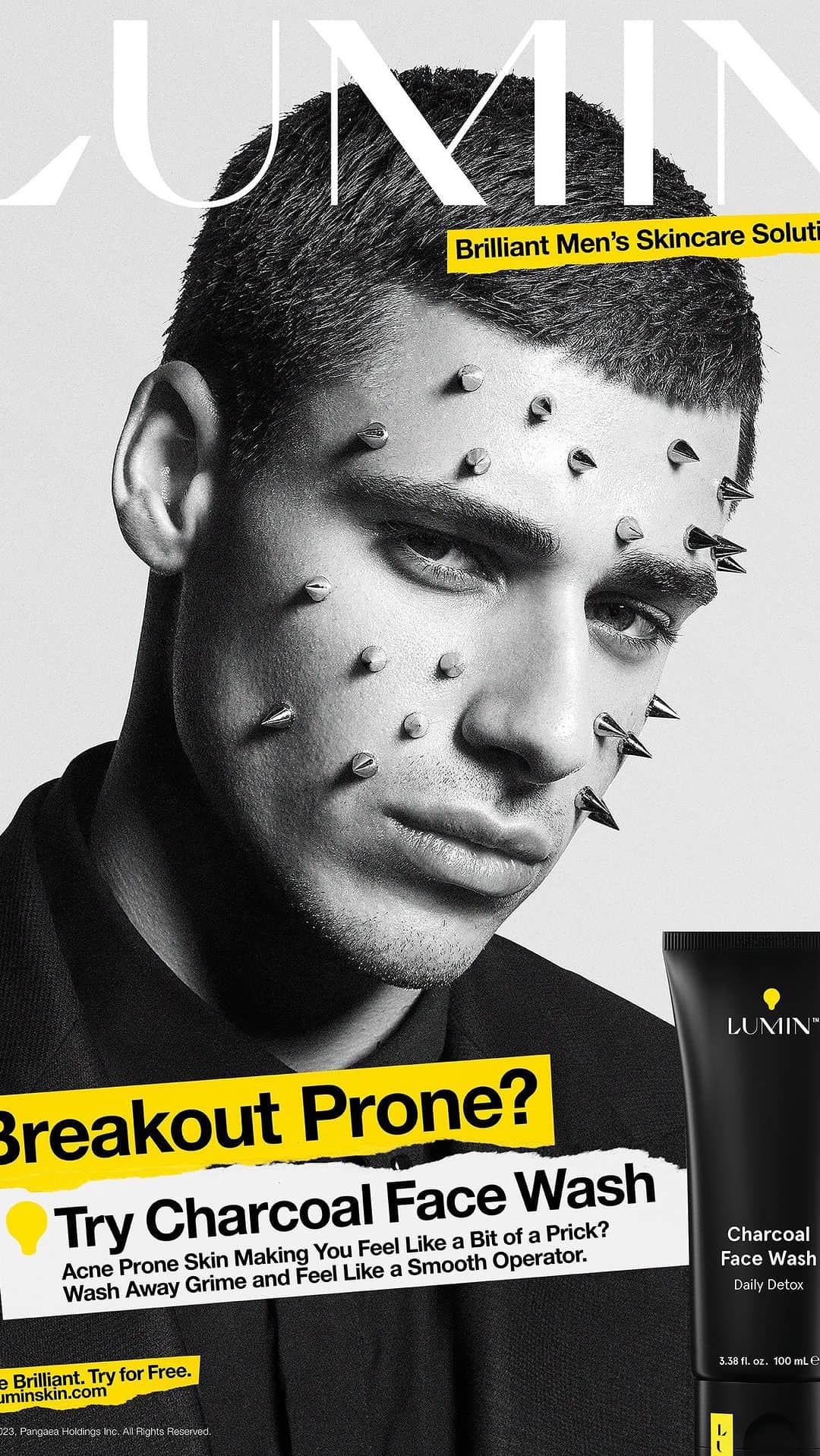 ベン・ワッツさんのインスタグラム動画 - (ベン・ワッツInstagram)「New work wiv @lumin.skin x ...