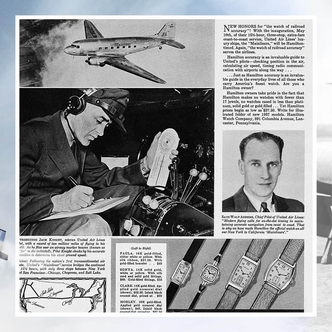 Hamilton Watchさんのインスタグラム写真 - (Hamilton WatchInstagram)「A high-flying ...