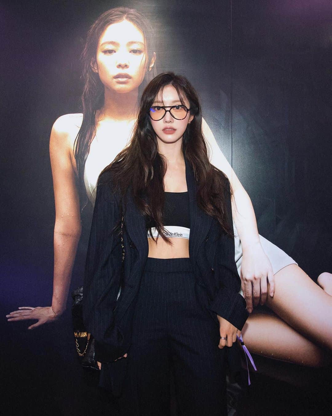 COCO さんのインスタグラム写真 - (COCO Instagram)「jennie for calvin klein🖤 # ...