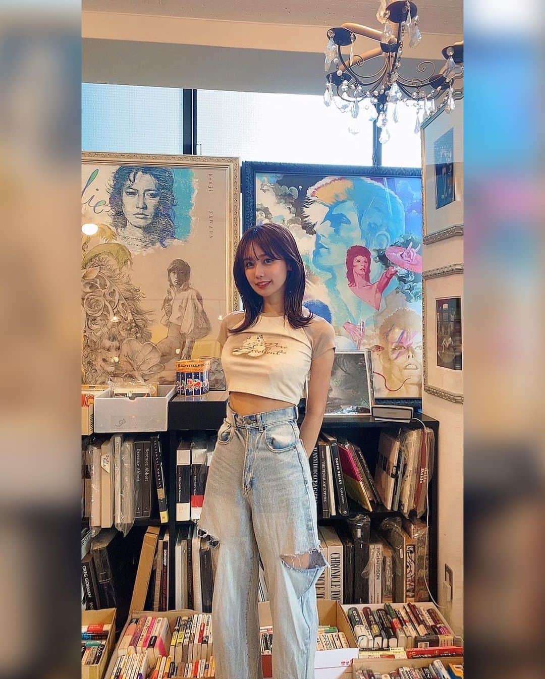 相原美咲さんのインスタグラム写真 - (相原美咲Instagram)「ARTイワタさんに行ってきたよ😻 超素敵に写真撮ってもらった！！ また ...
