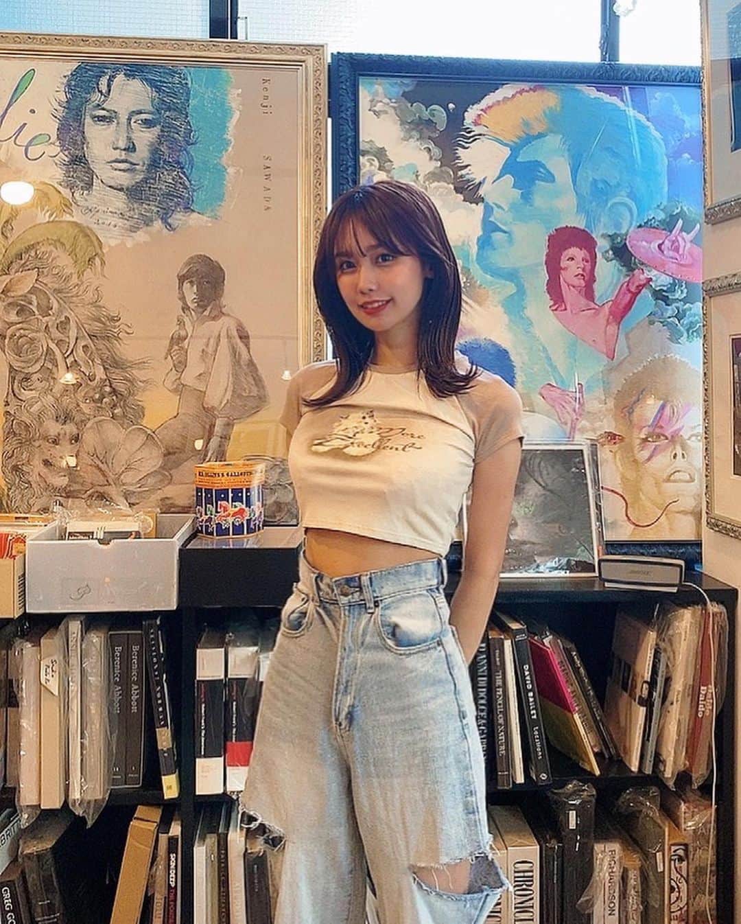 相原美咲さんのインスタグラム写真 - (相原美咲Instagram)「ARTイワタさんに行ってきたよ😻 超素敵に写真撮ってもらった！！ また ...