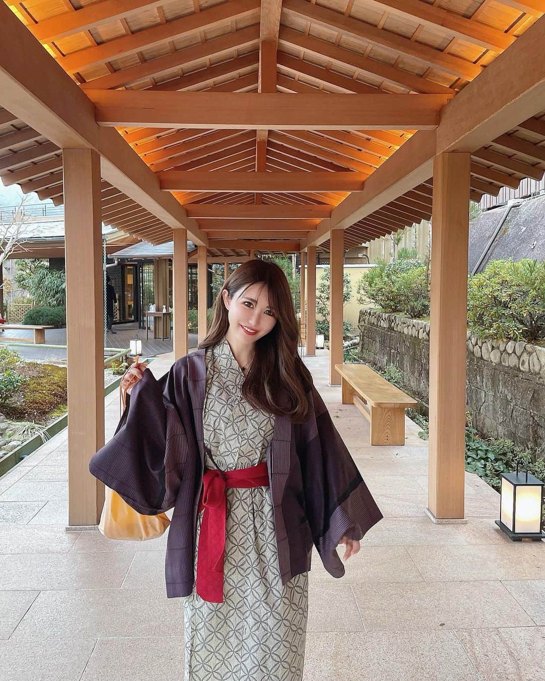 Ayaさんのインスタグラム写真 Ayainstagram 「 有馬温泉♨️／ ⁡ 季節が変わってしまったけどやっと投稿😂☃️笑 ⁡