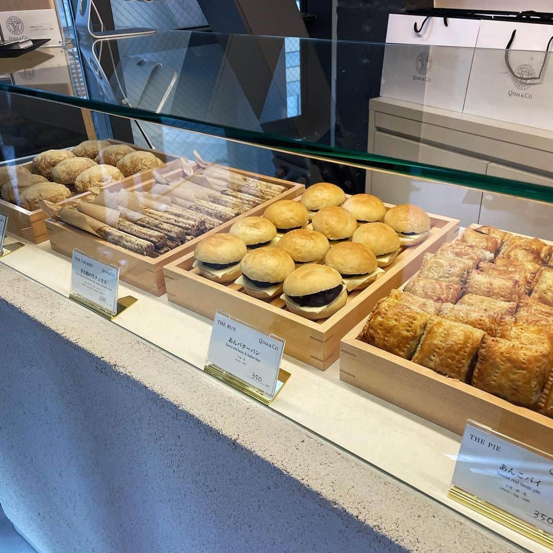 愛可さんのインスタグラム写真 - (愛可Instagram)「・ 5月23日に日本橋にオープンする きな粉&あんこのスイーツのお店その名も『 QINA&Co. 』の試食会へ。 北海道産の2種類 ...