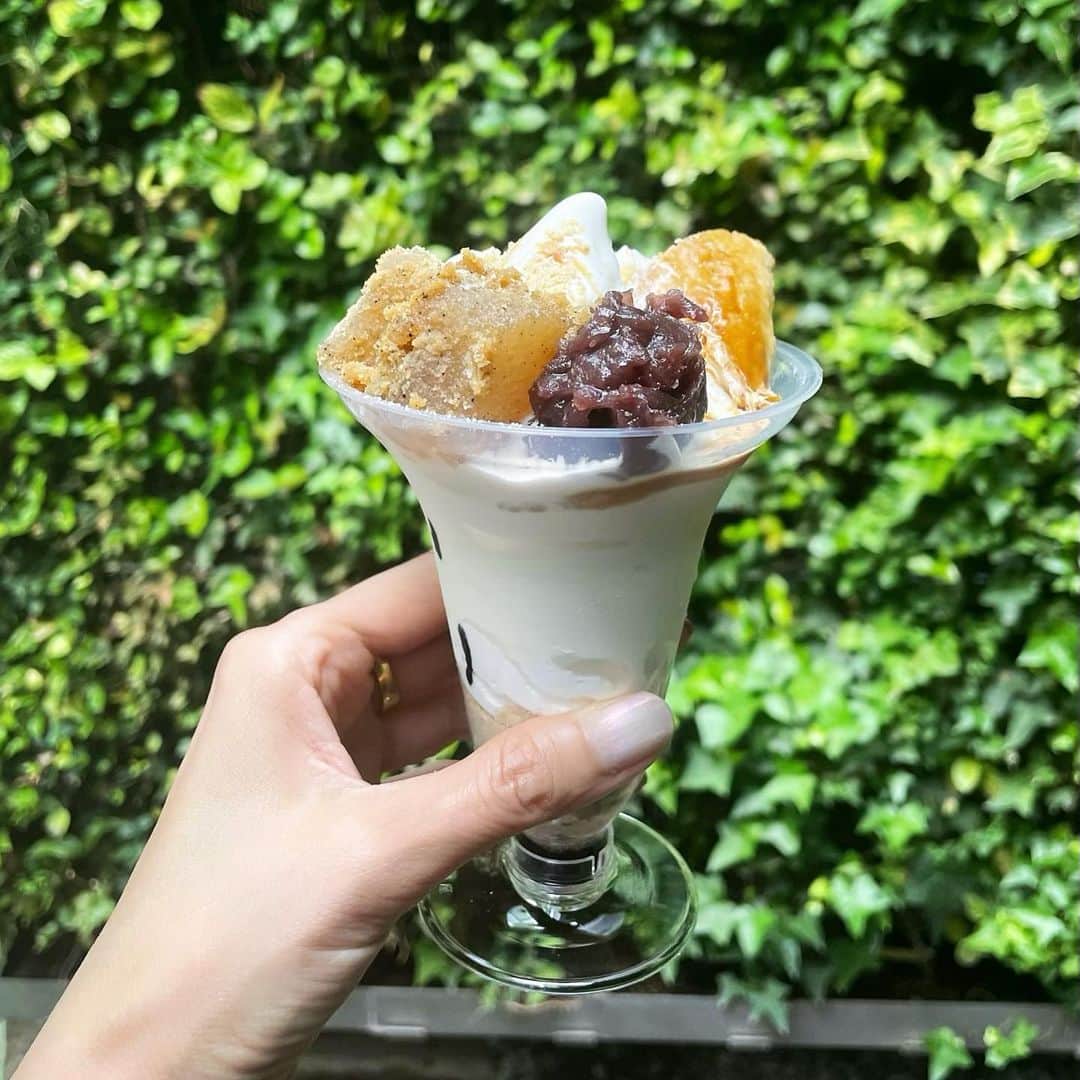 愛可さんのインスタグラム写真 - (愛可Instagram)「・ 5月23日に日本橋にオープンする きな粉&あんこのスイーツのお店その名も『 QINA&Co. 』の試食会へ。 北海道産の2種類 ...