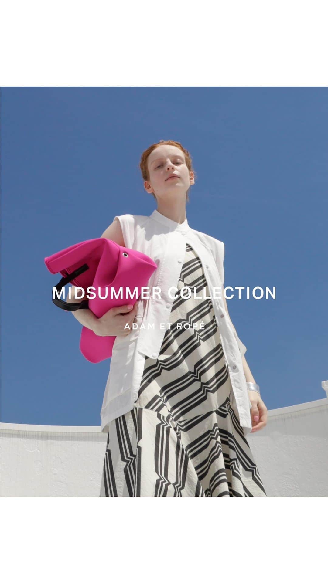 ADAM ET ROPÉさんのインスタグラム動画 - (ADAM ET ROPÉInstagram)「【MIDSUMMER COLLECTION】 THE "VEST" DRESSER 夏の ...